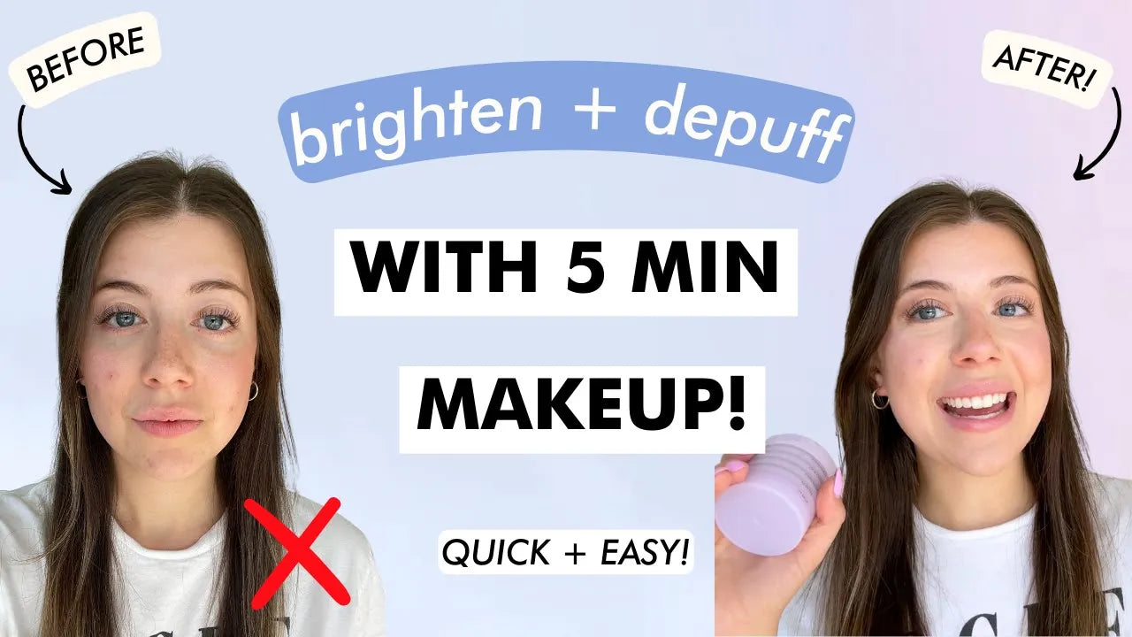 brighten & depuff: the ultimate 5 minute makeup routine! – Subtl Beauty