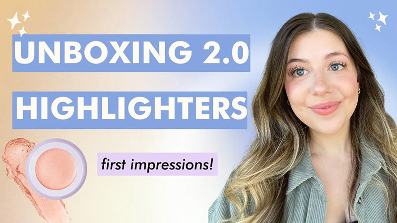 trying on the new cream highlighters! – Subtl Beauty