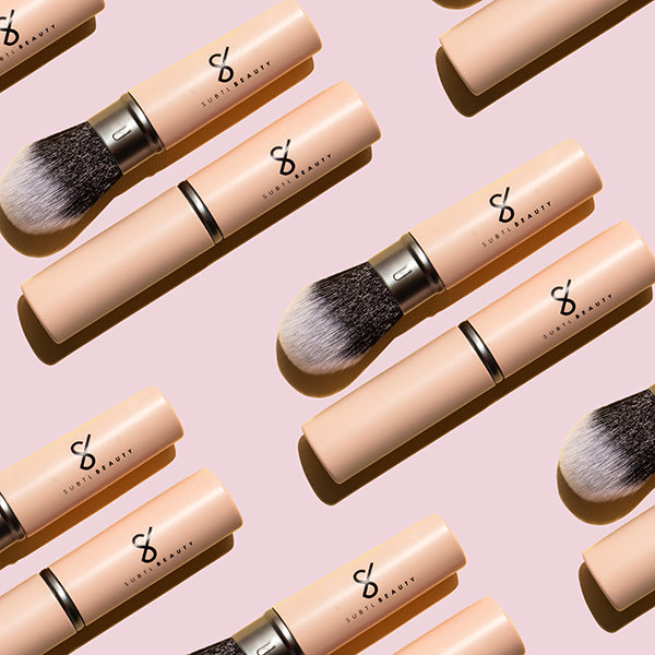 5 Minute Makeup Look Using Only One Makeup Brush – Subtl Beauty