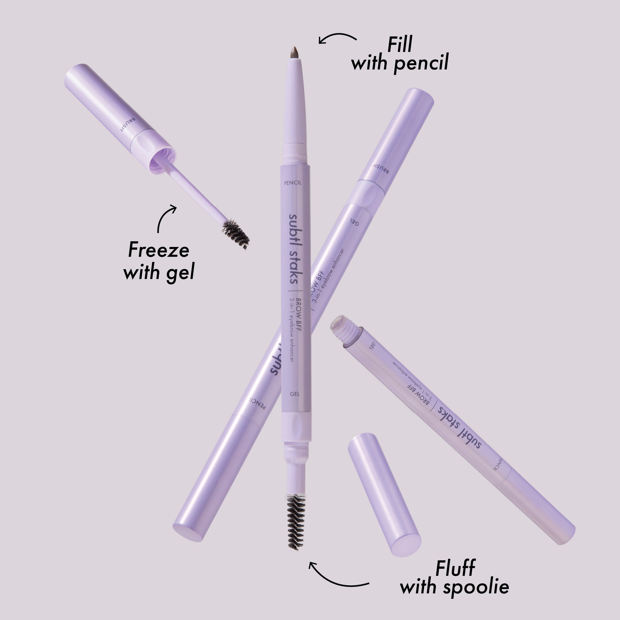 Brow BFF Collection | Subtl Beauty’s Best for Fluffy, Full Brows