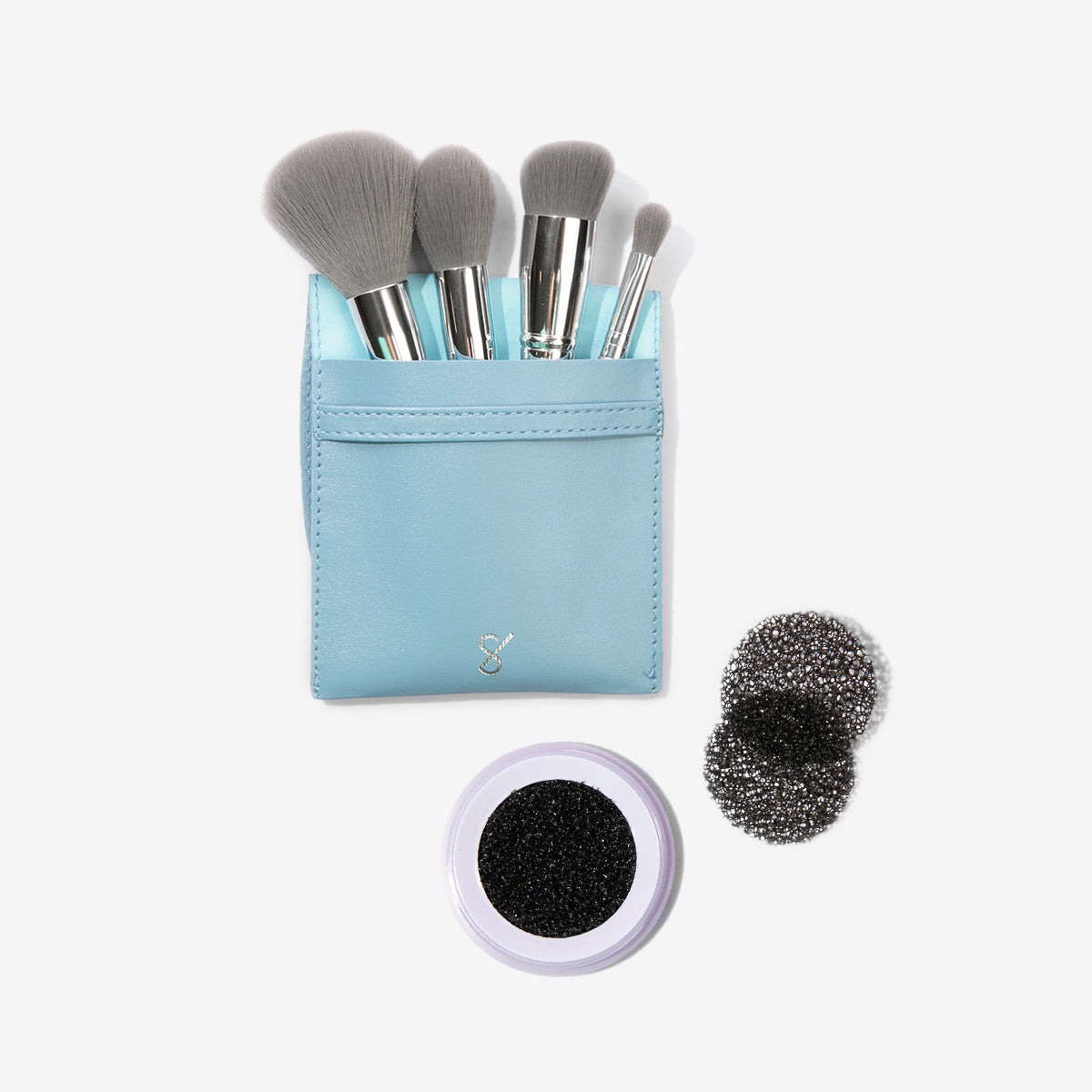 Tools Bundle | Stackable Makeup Brushes & Dry Brush Cleaner – Subtl Beauty